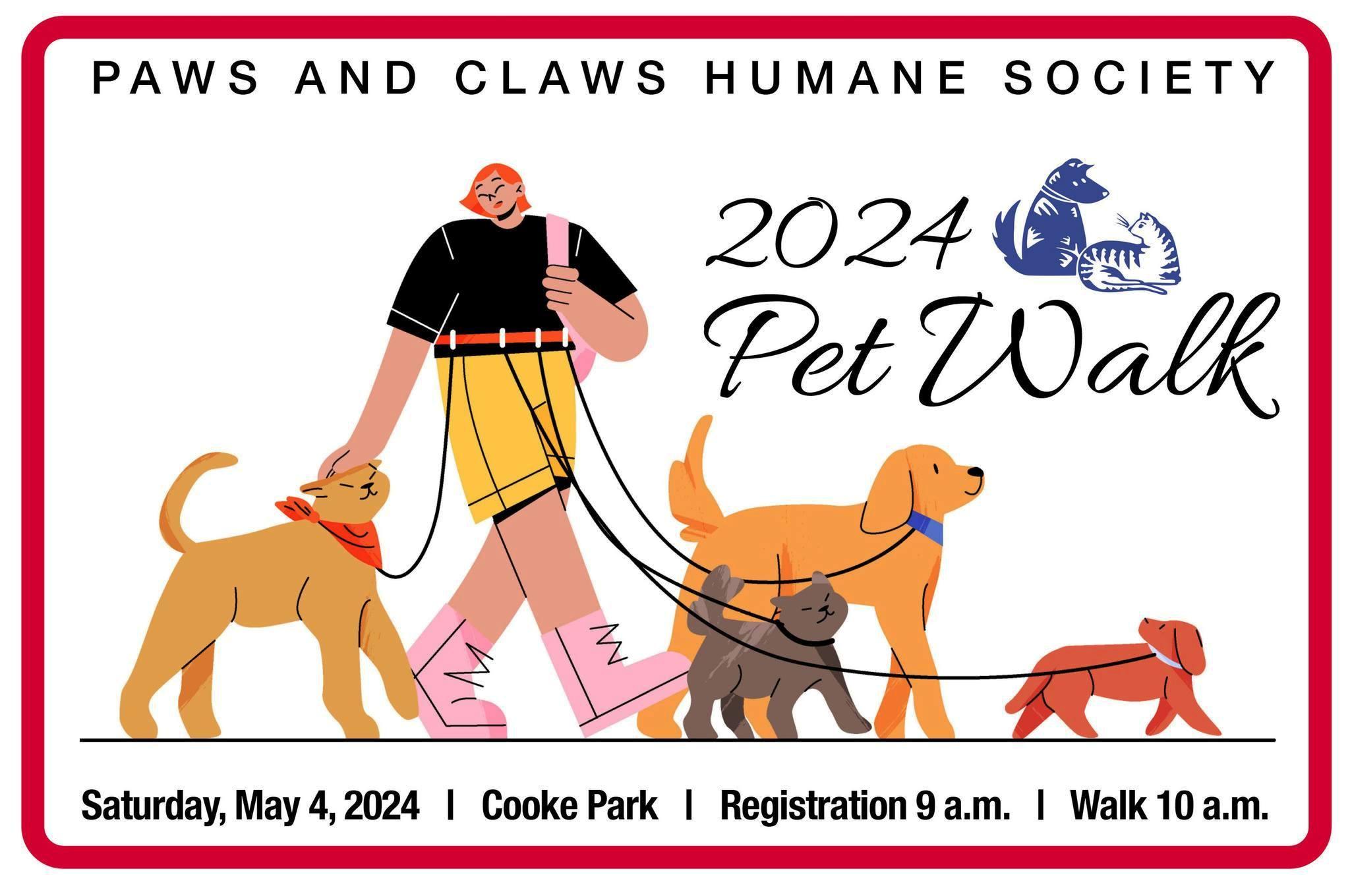 Pet Walk 2024 – Paws and Claws Humane Society